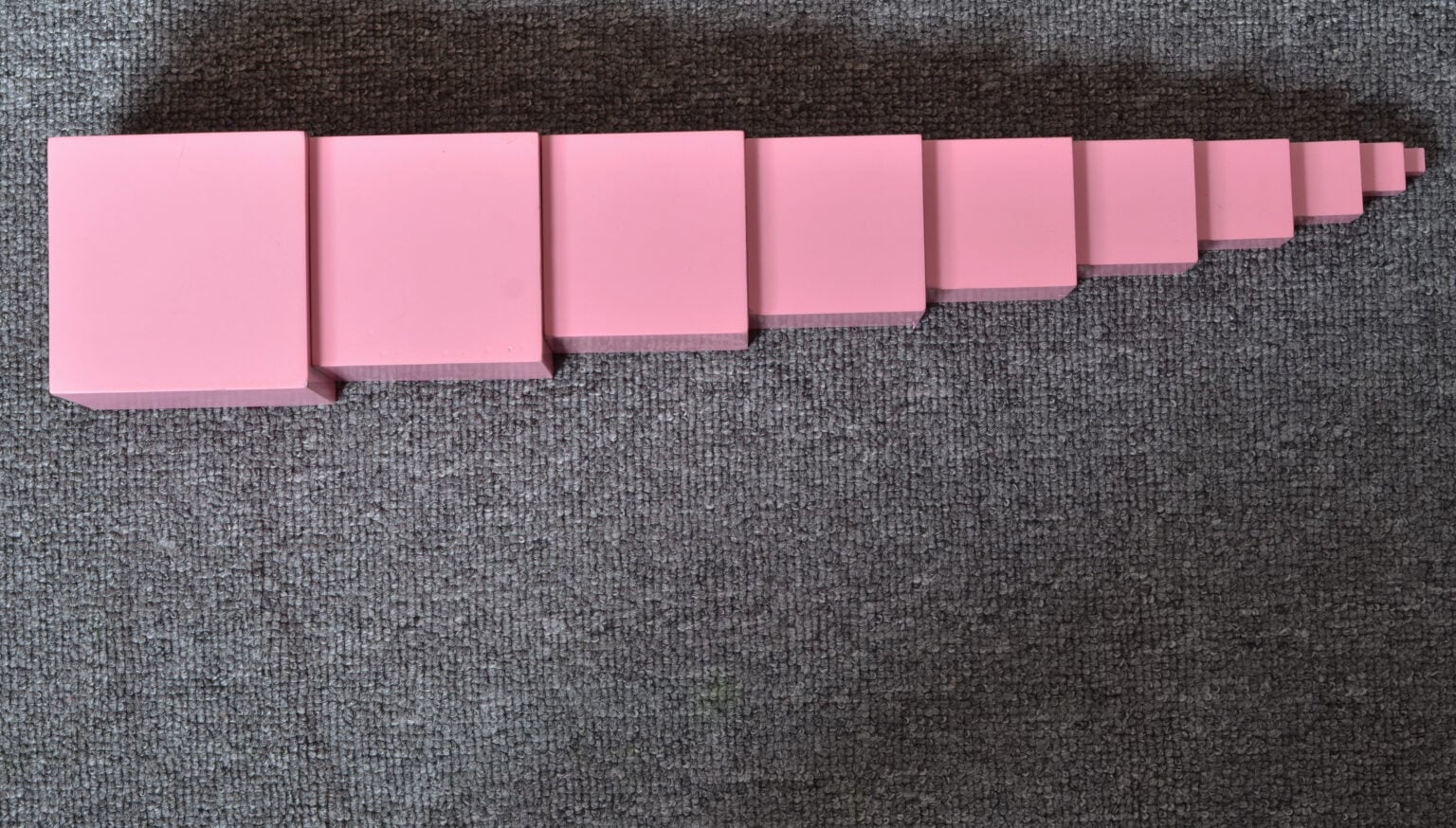What is The Pink Tower in Montessori?